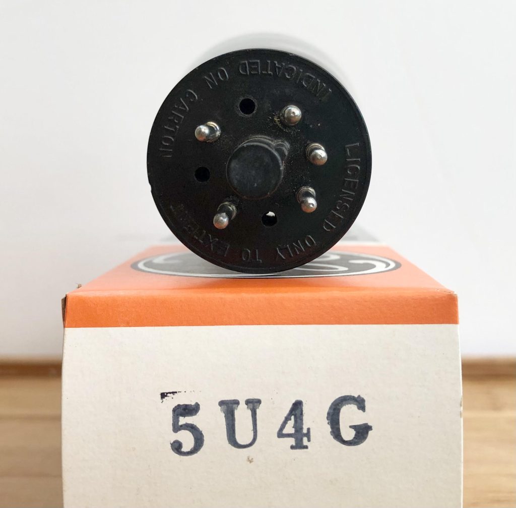 5U4-G General Electric Rectifier. Perfect 1950’s D-Getter Units ...