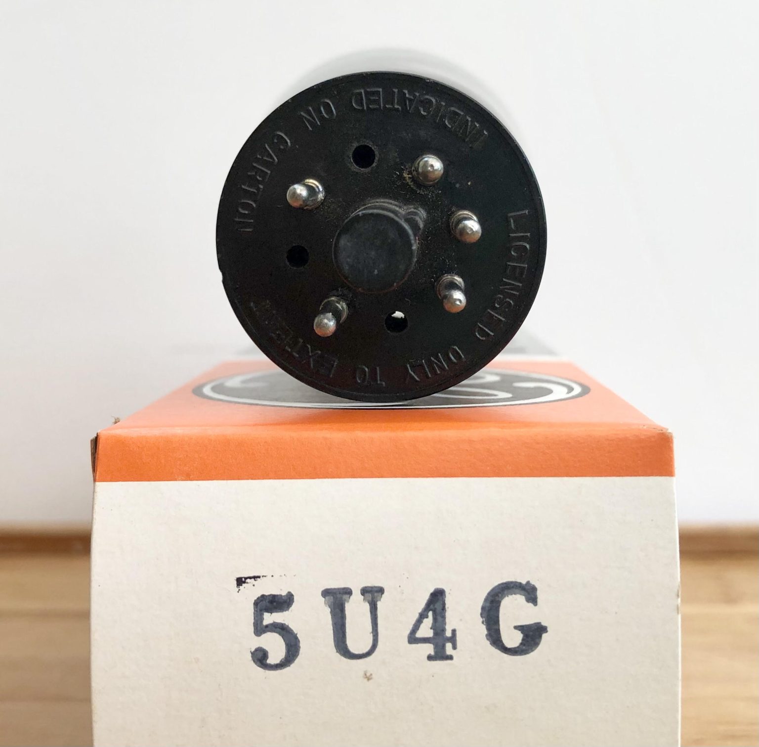 5U4-G General Electric Rectifier. Perfect 1950’s D-Getter Units ...